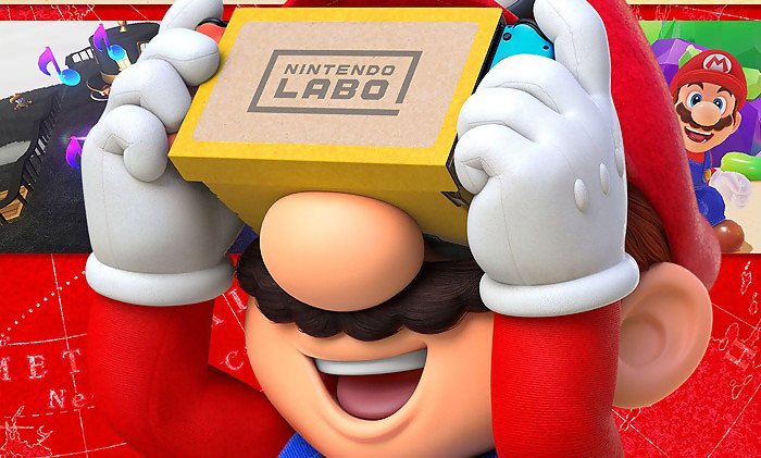 Nintendo Labo : des images de Super Mario Odyssey VR