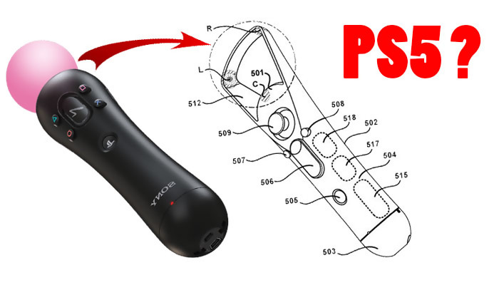 PS Move : un nouveau brevet déposé par Sony, la PS5 en ligne de mire