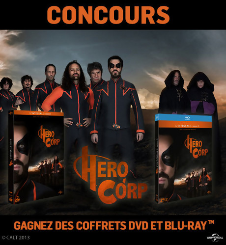 Jeu Concours DVD et Blu-Ray : gagnez des coffrets de la saison 3 de HERO CORP