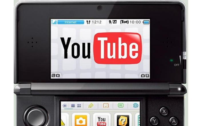 3DS : l'application YouTube arrive bientôt