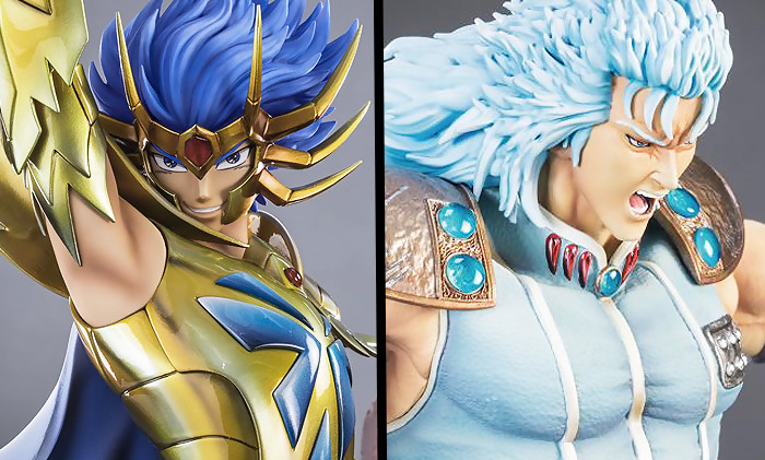 Deathmask (Saint Seiya) et Rei (Hokuto no Ken) arrivent chez Tsume
