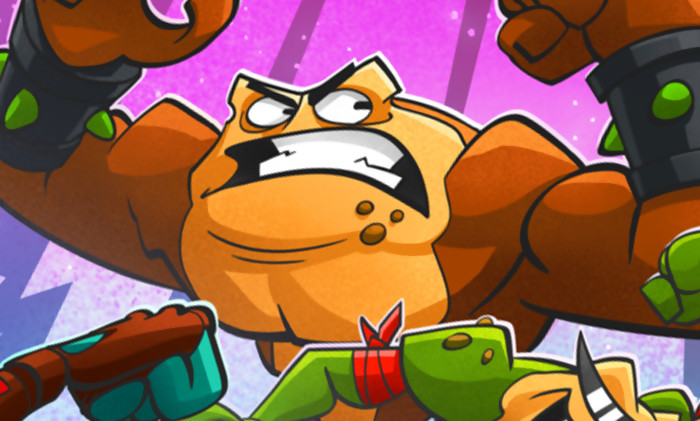 Battletoads: 25 min of muscular gameplay with the builders