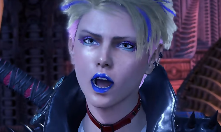 Bayonetta 3: a gameplay video clip with the witch Viola, below are a ...