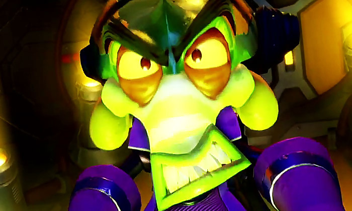 Crash Team Racing : une vidéo pour présenter le méchant Nitros Oxide