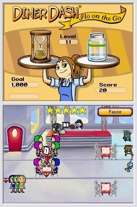 Diner Dash : Flo on the Go sur Nintendo DS