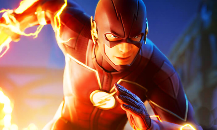 Fortnite : Flash de DC dans le jeu, du gameplay rigolo
