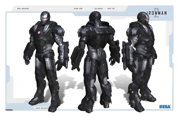 Iron Man 2 s'illustre en cinq artworks