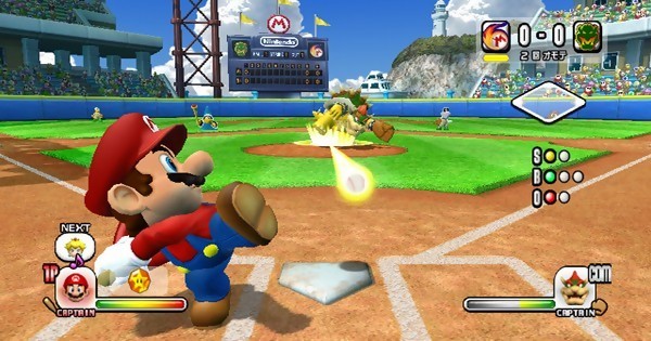 Mario Baseball tente le home run sur Wii