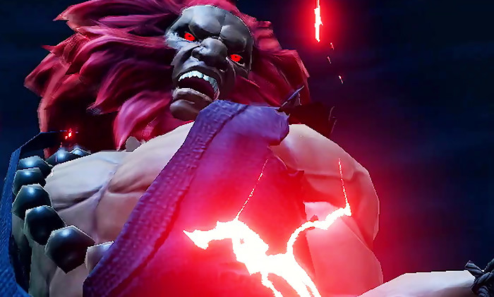 Monster Hunter Rise : Akuma de Street Fighter dans le jeu avec ses Hadoken