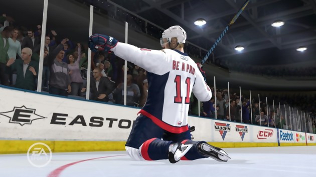 Des screenshots et une vidéo de NHL 11