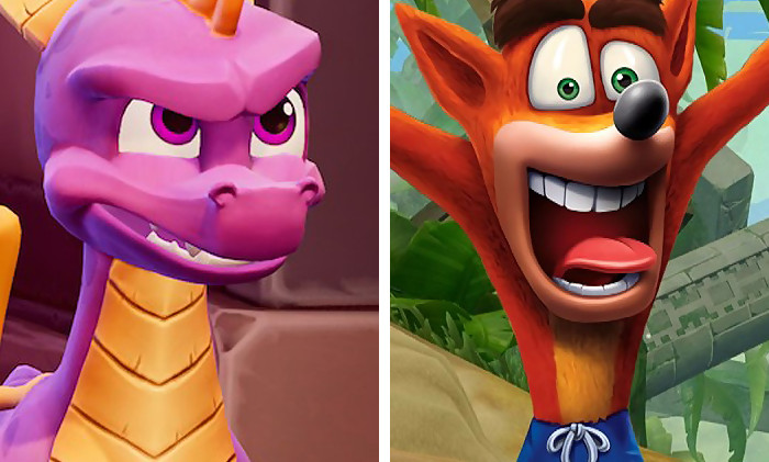 Spyro / Crash Bandicoot : un bundle avec les deux remasters HD