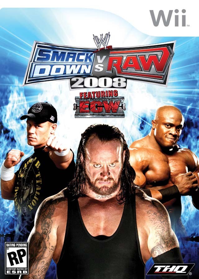 Jaquettes WWE Smackdown VS Raw 2008 featuring ECW